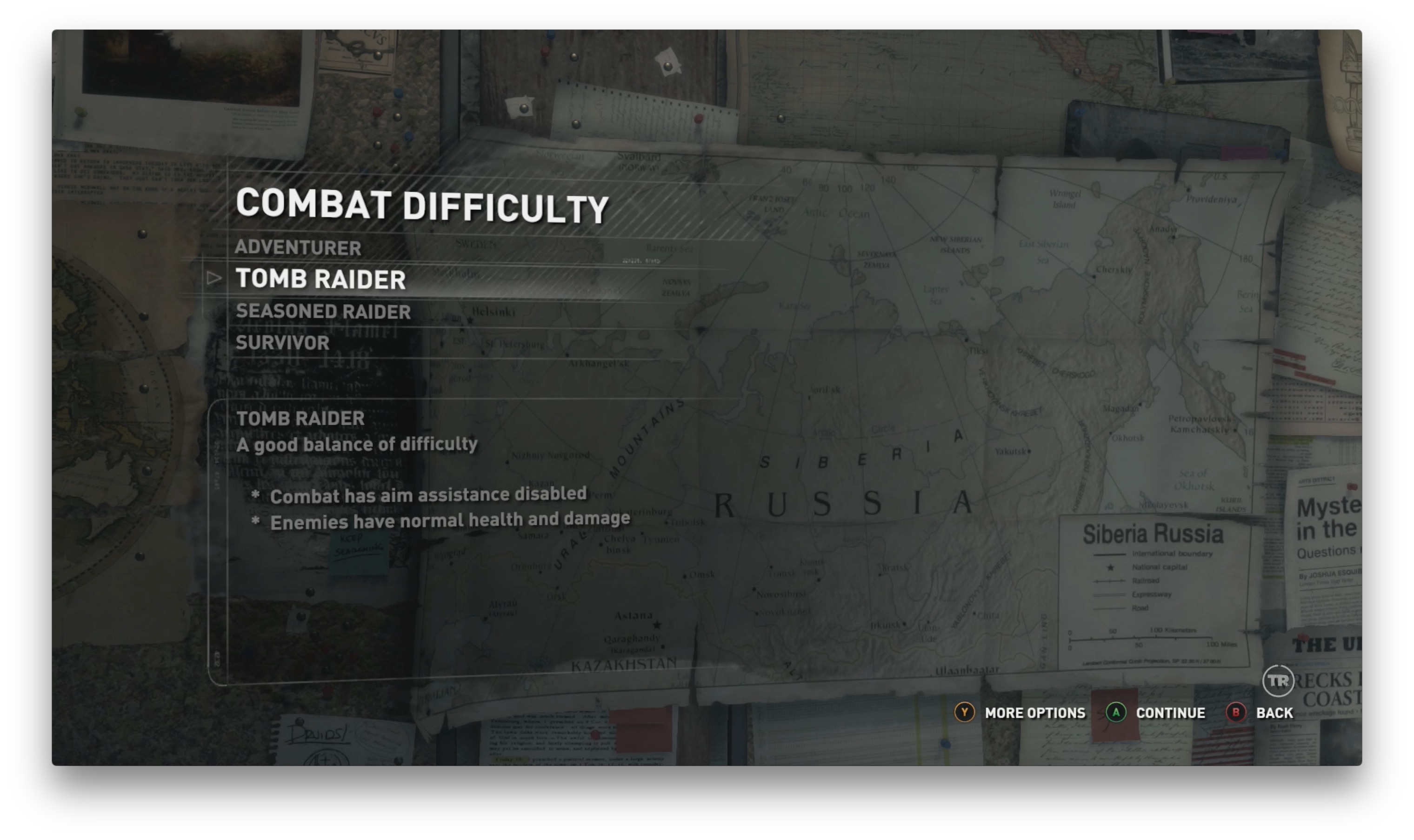 Rise of the Tomb Raider's difficulty levels explained - Eggplante!