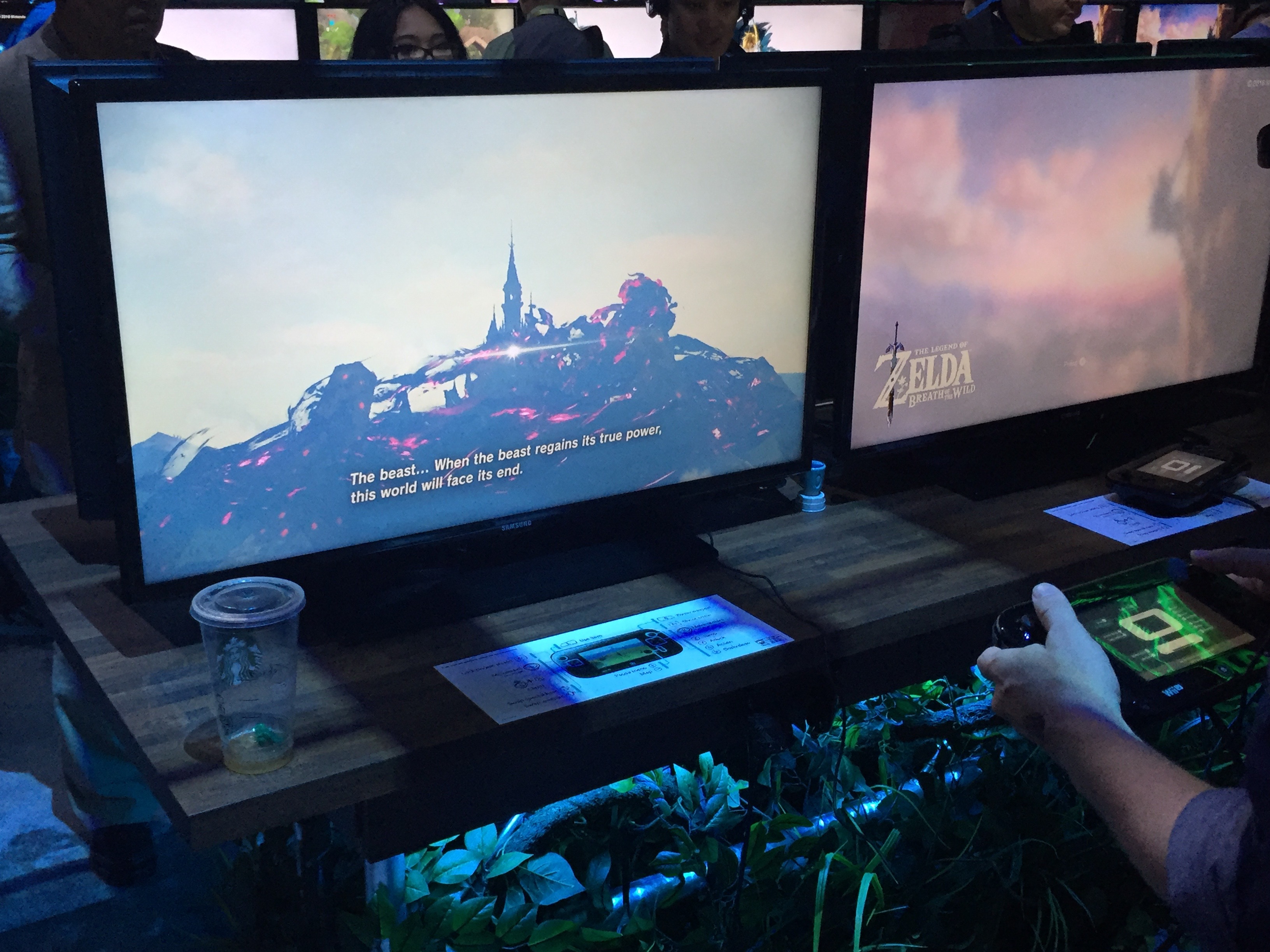 Nintendo’s insanely beautiful Zelda booth in pictures – Eggplante!