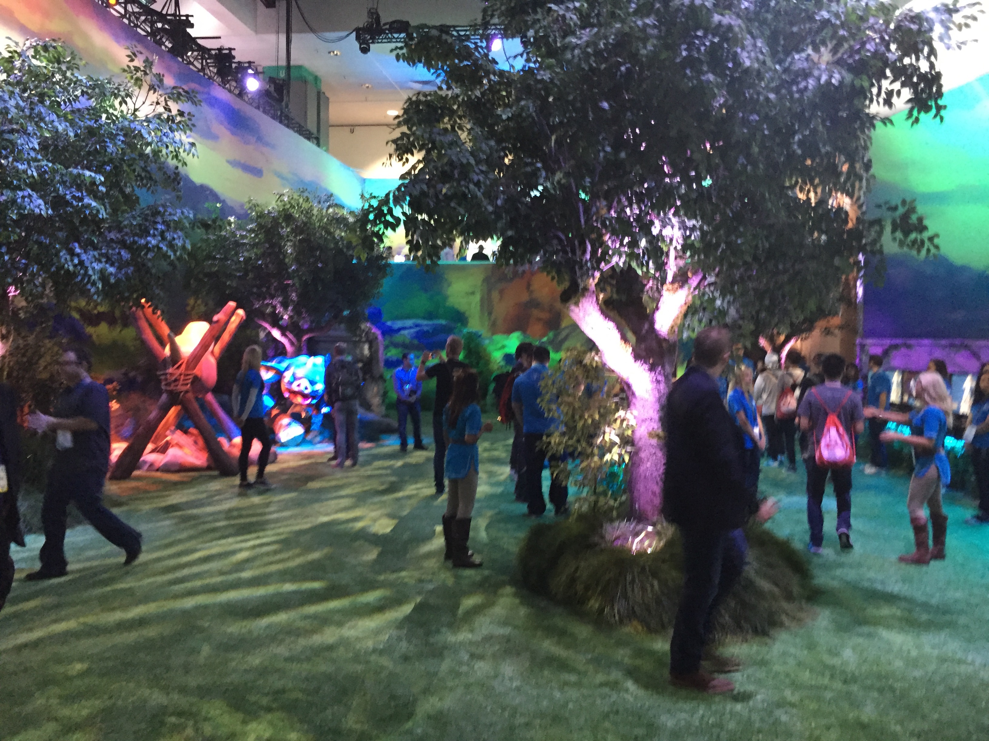 Nintendo’s insanely beautiful Zelda booth in pictures – Eggplante!
