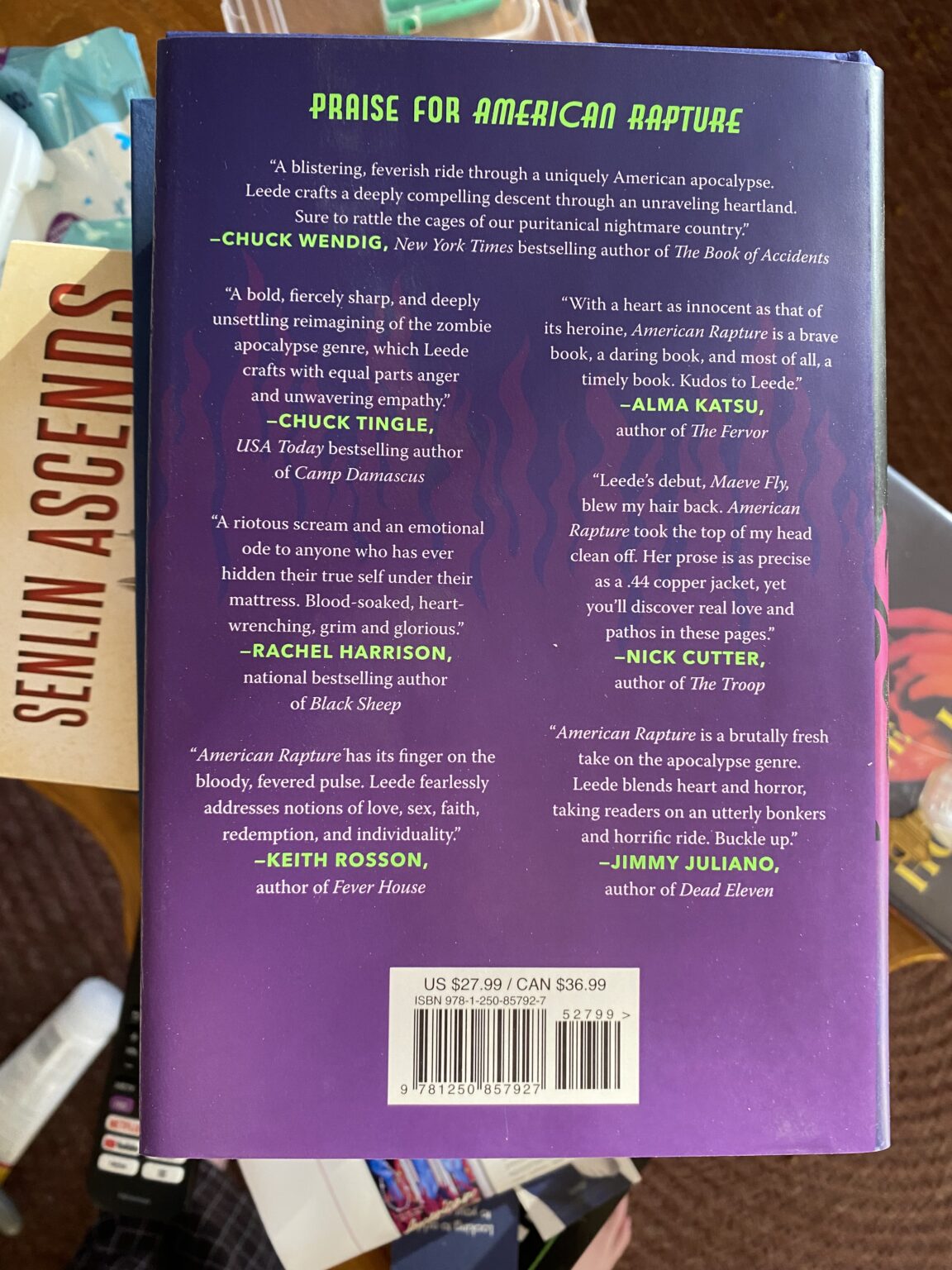 American Rapture by CJ Leede Review – Eggplante!